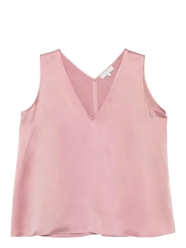 Antonelli Firenze Bergamo V-neck Top - Pink