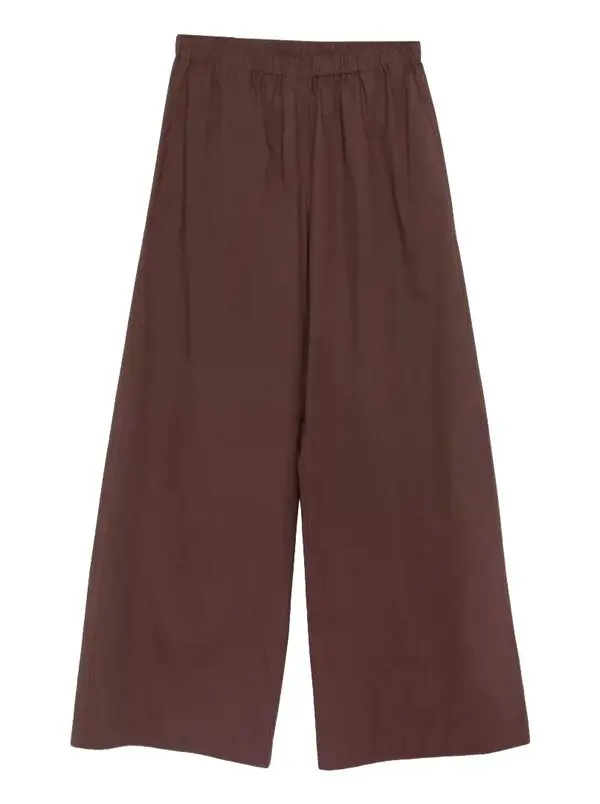 Antonelli Firenze Wide Leg Trousers - Brown