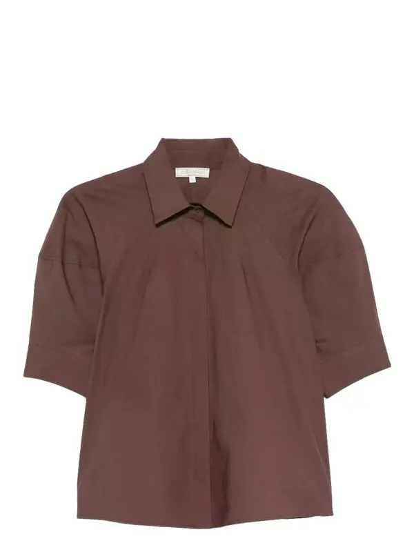 Antonelli Firenze Point-collar Shirt - Brown
