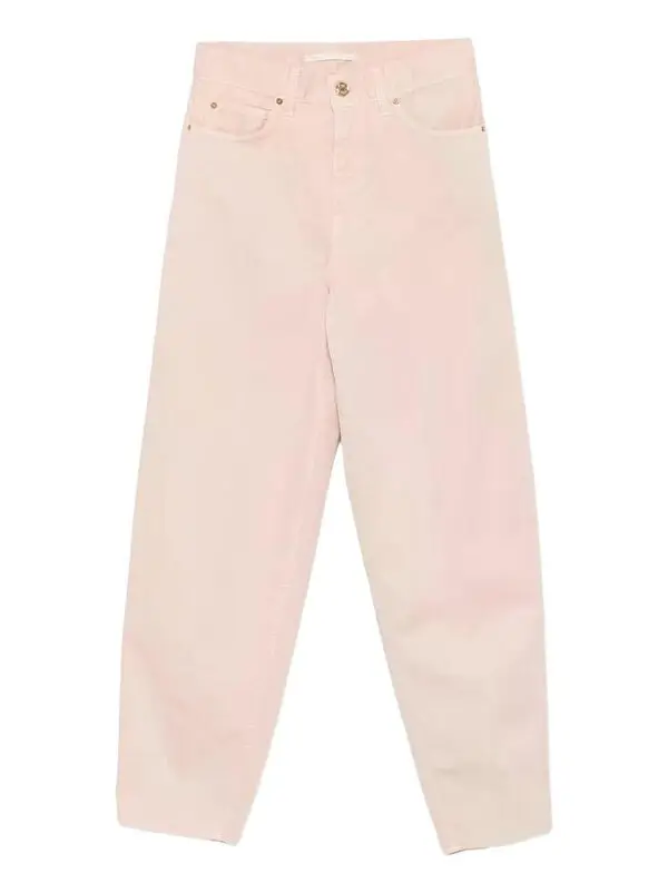BRIGLIA 1949 Tapered Trousers - Pink