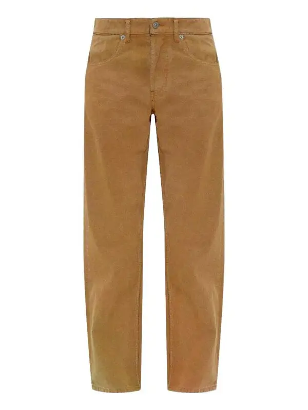 MAISON MARGIELA Straight Cotton Jeans - Neutrals