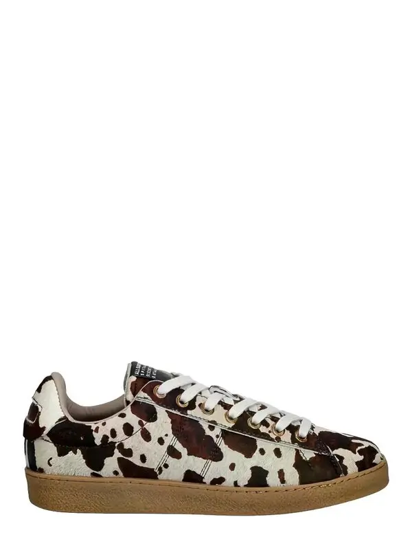 ALLSAINTS Cowhide Print Sneakers - Neutrals