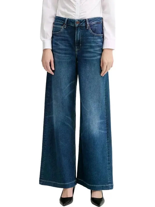 Guess Bellagio Wide-leg Jeans - Blue