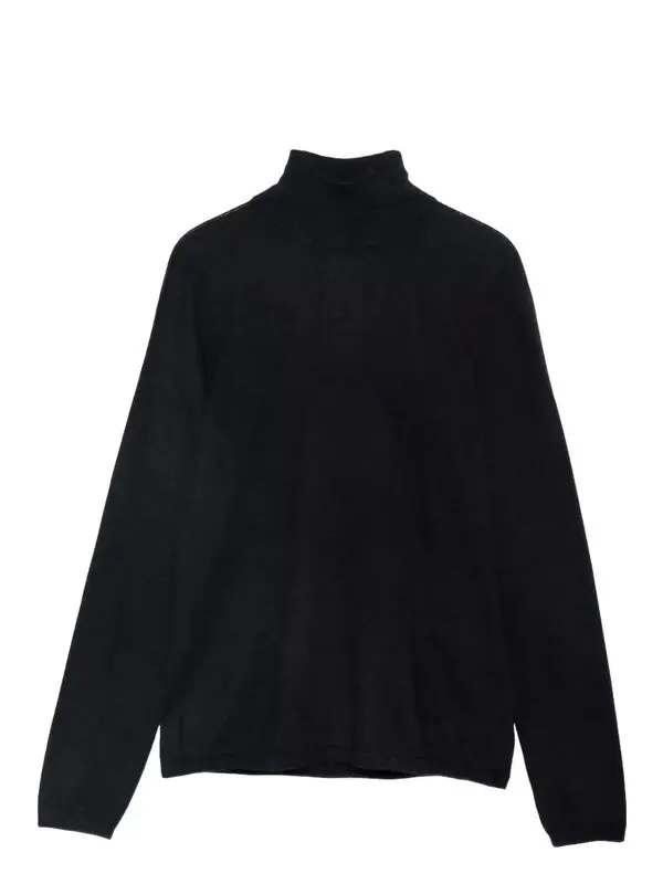 Max Mara High-neck Cashmere Sweater - Black
