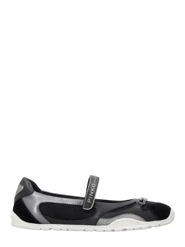 Pinko Strap Sneakers - Black