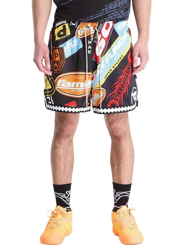PUMA X Fast & Furious Printed Shorts - Black
