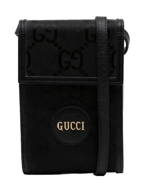 Gucci Mini Gg Nylon Off The Grid Crossbody Bag - Black