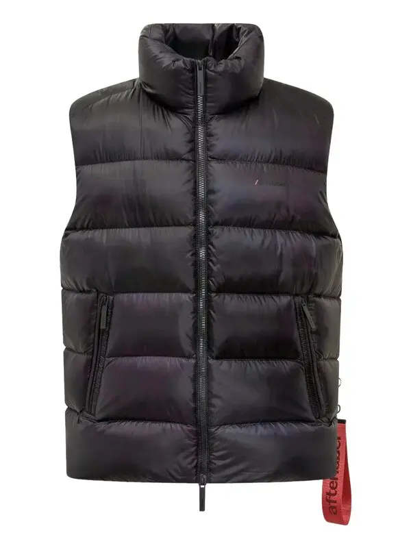 AFTER/LABEL Kirovsk Zip-fastening Gilet - Black