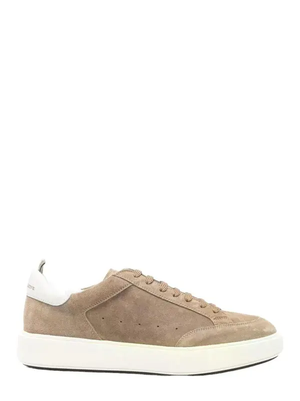 Officine Creative Lace-up Suede Sneakers - Brown