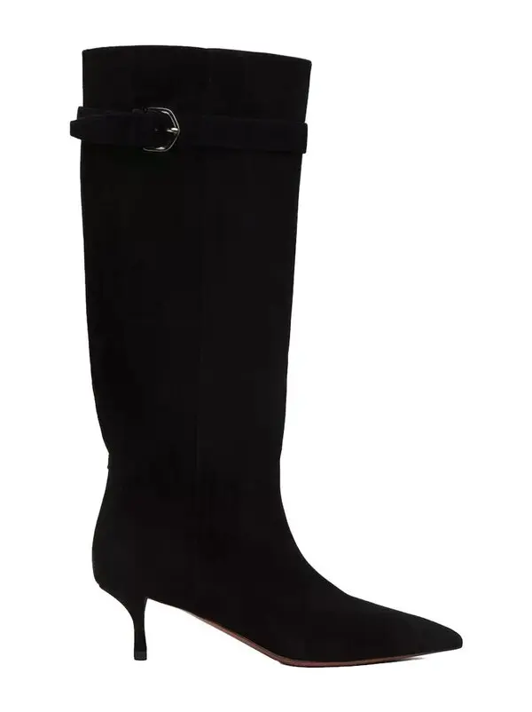 Alala Buckle-strap Boots - Black