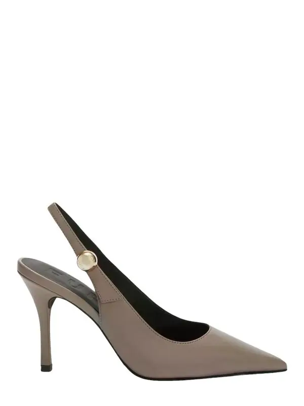 Furla Sfera Pointed-toe Slingback Pumps - Brown