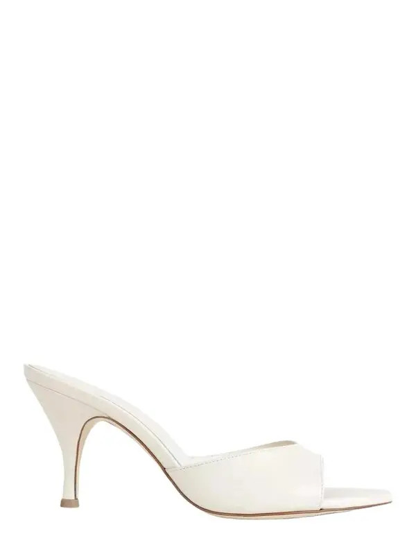 AeydĒ Samia Stiletto Sandals - Neutrals
