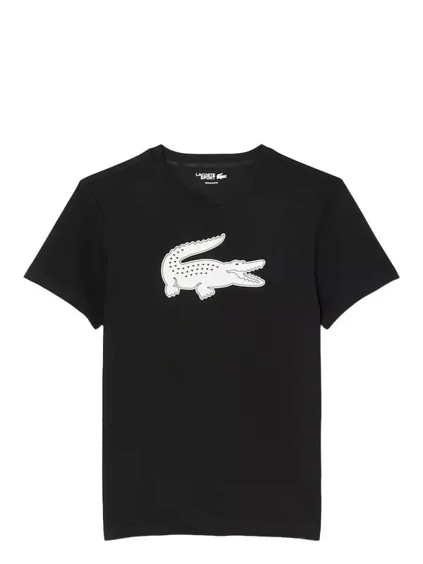 Lacoste Logo-print T-shirt - Black