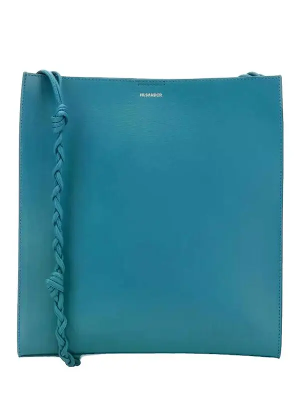 JIL SANDER Braided Shoulder Bag - Blue