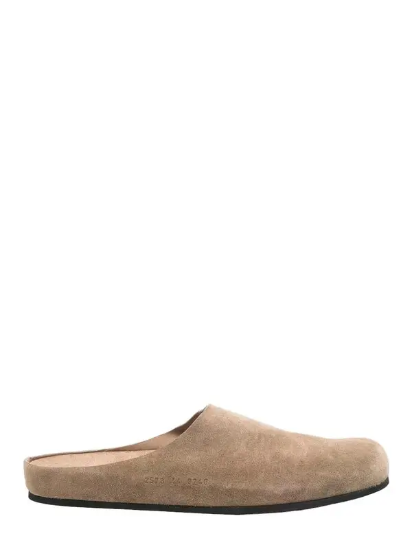 COMMON PROJECTS Suede Clogs - Neutrals