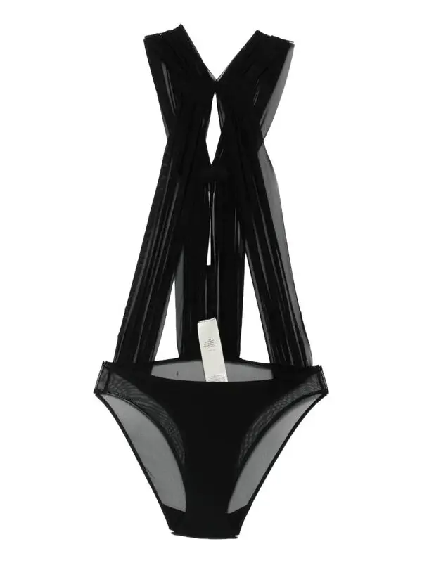 Rick Owens Miami Crossover Bodysuit - Black