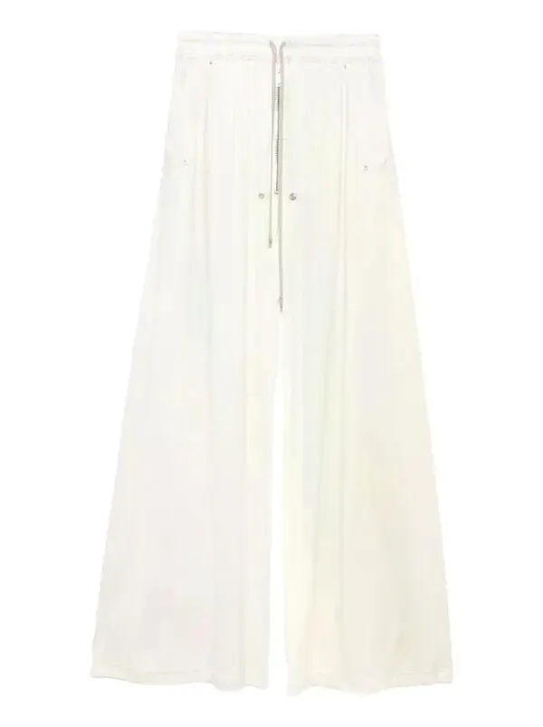 Rick Owens Geth Belas Drawstring Trousers - Neutrals