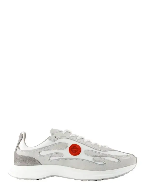 Casablanca Logo-detail Lace-up Sneakers - White