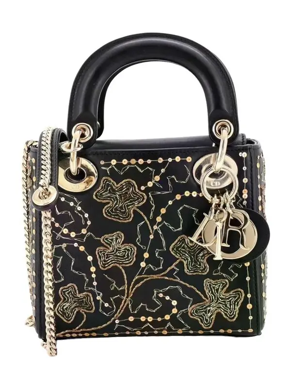 Dior Lady Mini Satchel - Black