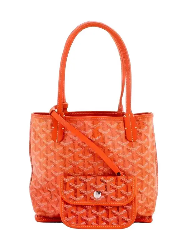 Goyard Anjou Reversible Mini Satchel - Orange