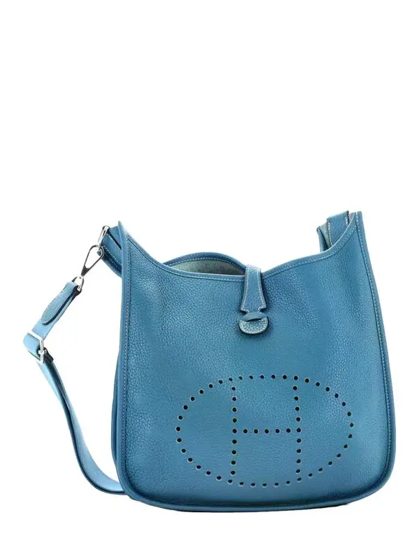Hermès Evelyne Bag Gen Iii Clemence Pm - Blue