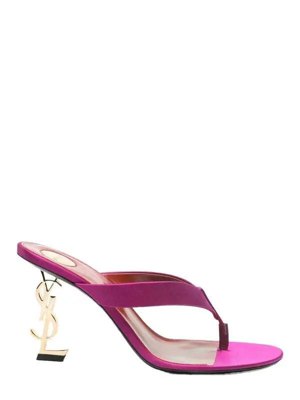 Saint Laurent Opyum Heeled Sandals - Pink