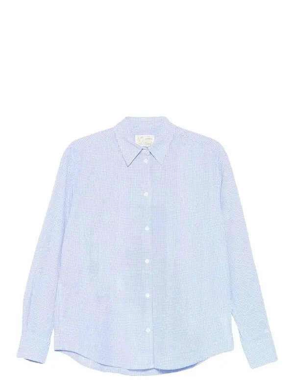 MC2 SAINT BARTH Checked Shirt - Blue