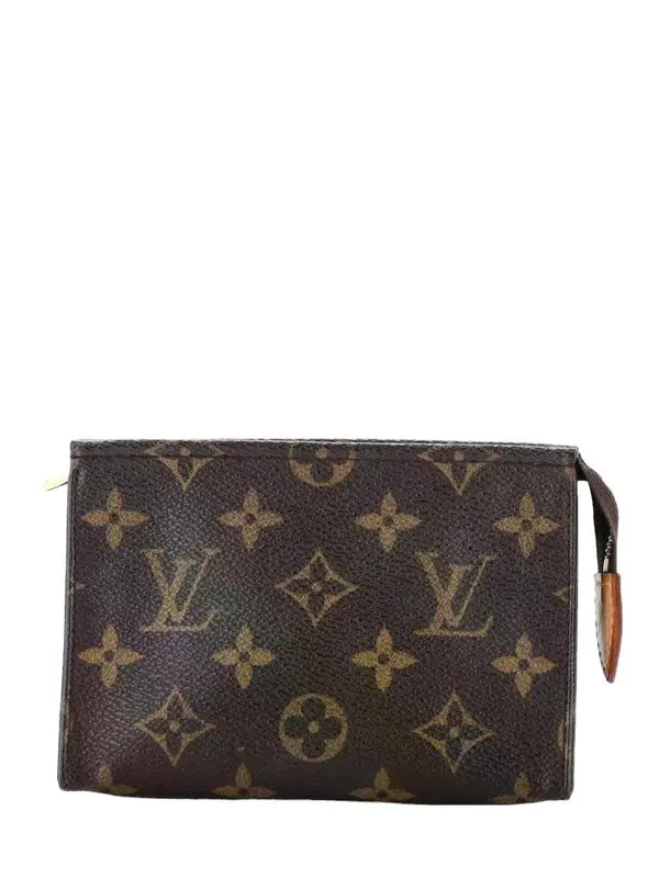 LOUIS VUITTON Toiletry Pouch Monogram Canvas 15 - Brown