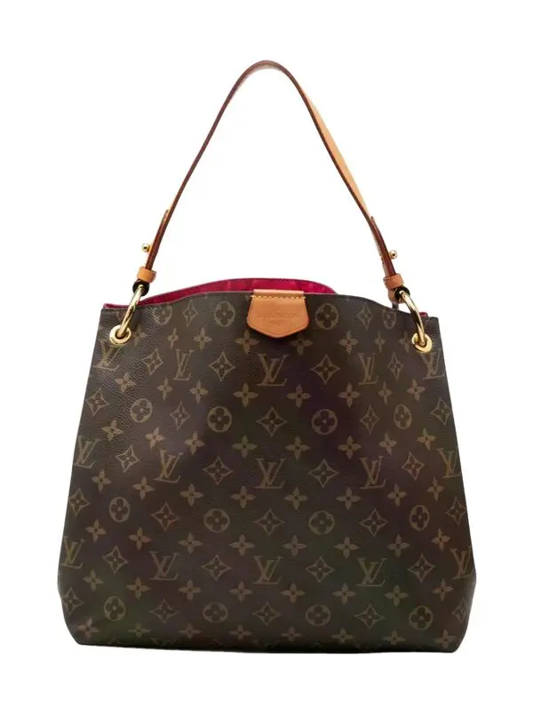LOUIS VUITTON 2019 Monogram Graceful Pm - Brown