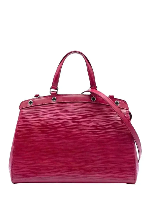 LOUIS VUITTON Epi Brea Mm Satchel - Pink