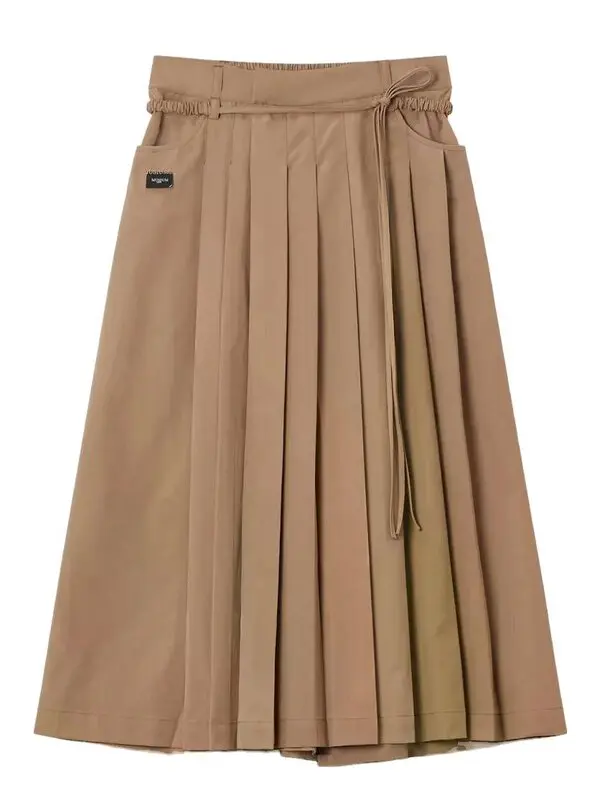 MUSIUM DIV. Pleated Trousers - Neutrals