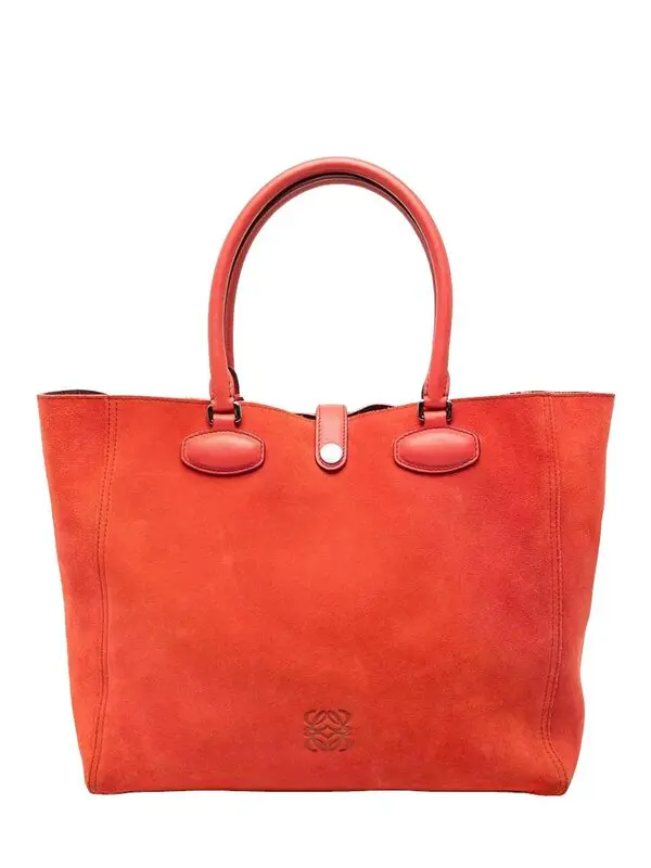 Loewe Anagram Leo Tote Bag - Orange