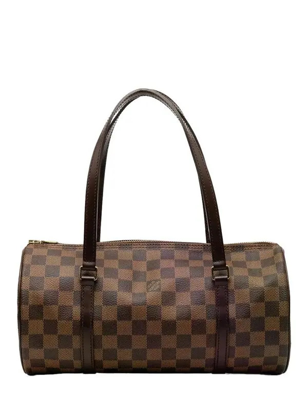 LOUIS VUITTON 2006 Damier Ebene Papillon 30 Handbag - Brown