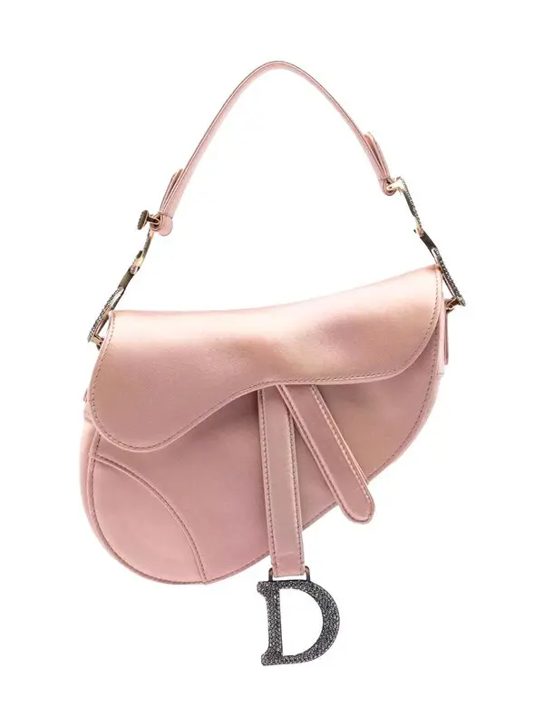 Dior 2019 Mini Saddle Bag - Pink