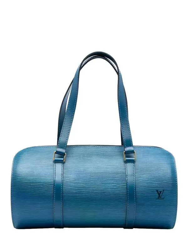 LOUIS VUITTON 1997 Epi Soufflot Shoulder Bag - Blue