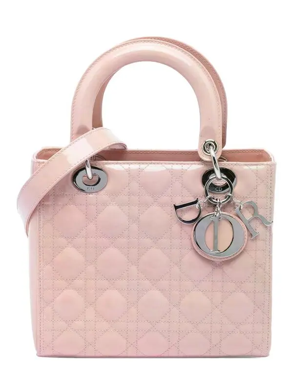 Dior 2017 Medium Lady Satchel - Pink