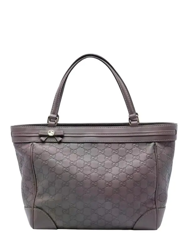 Gucci Sima Mayfair Tote Bag - Purple