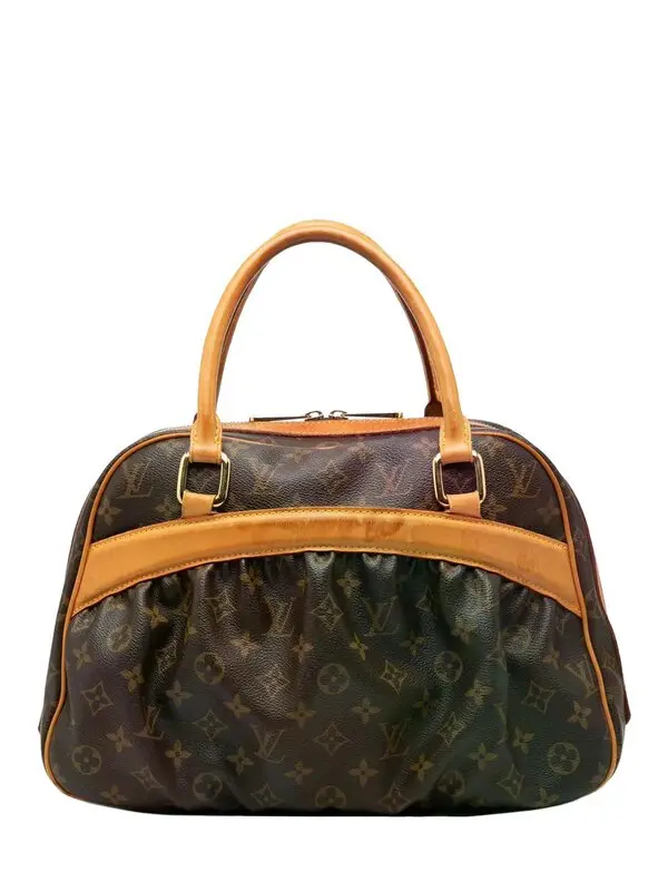 LOUIS VUITTON 2005 Monogram Mizi Handbag - Brown