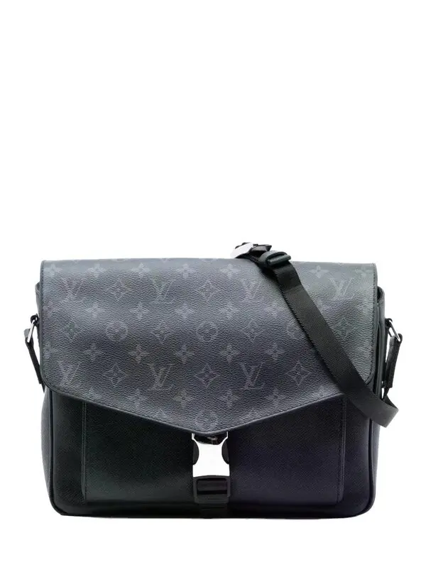 LOUIS VUITTON 2021-2023 Taigarama Messengerama Crossbody Bag - Black