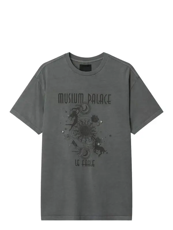 MUSIUM DIV. Graphic T-shirt - Grey