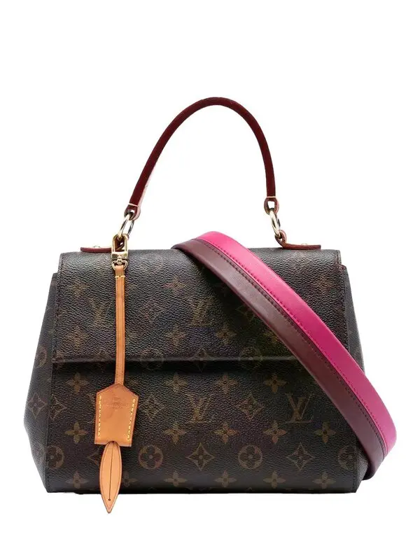 LOUIS VUITTON 2019 Monogram Cluny Bb Satchel - Brown