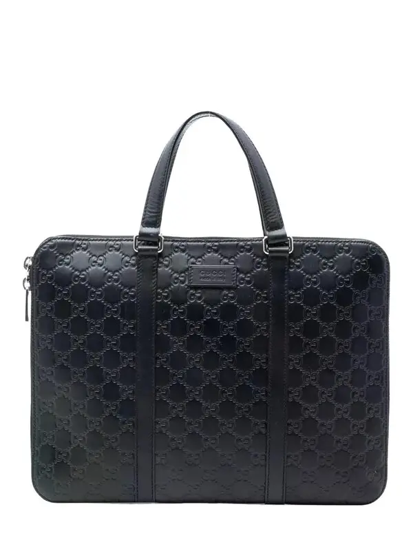 Gucci Ssima Business Bag - Black