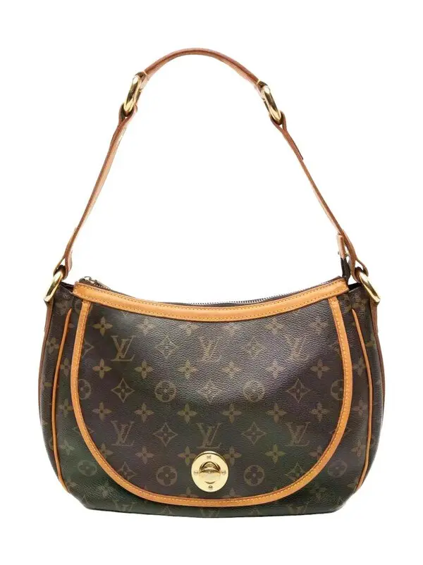 LOUIS VUITTON 2006 Monogram Tulum Pm Shoulder Bag - Brown