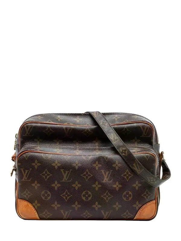 LOUIS VUITTON Monogram Nil Crossbody Bag - Brown
