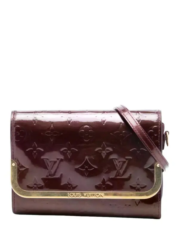 LOUIS VUITTON 2011 Monogram Vernis Rossmore Pm - Red