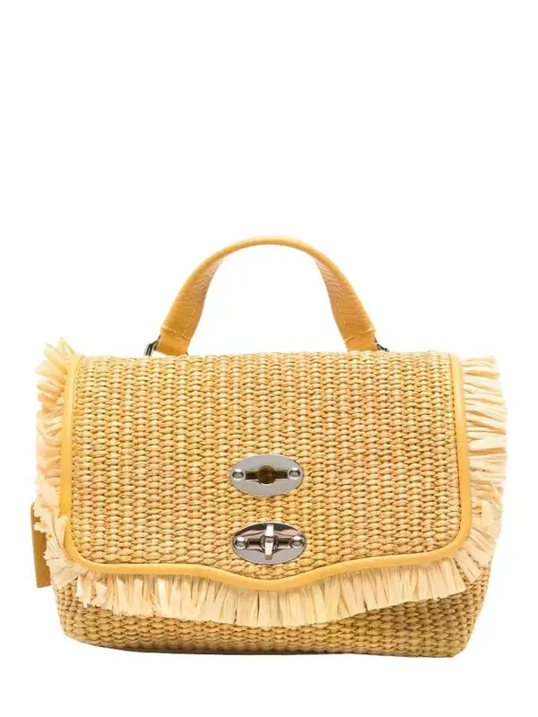 ZANELLATO Baby Postina Fringed Tote - Neutrals