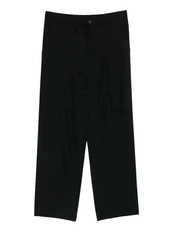 THE ROW Toshiro Elasticated Trousers - Black