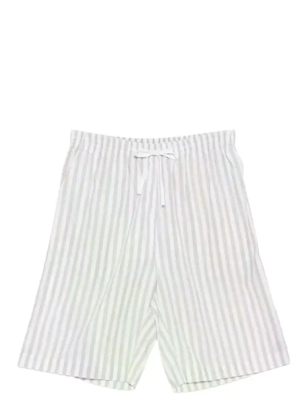 CARE BY ME Cecilie Striped Shorts - Neutrals