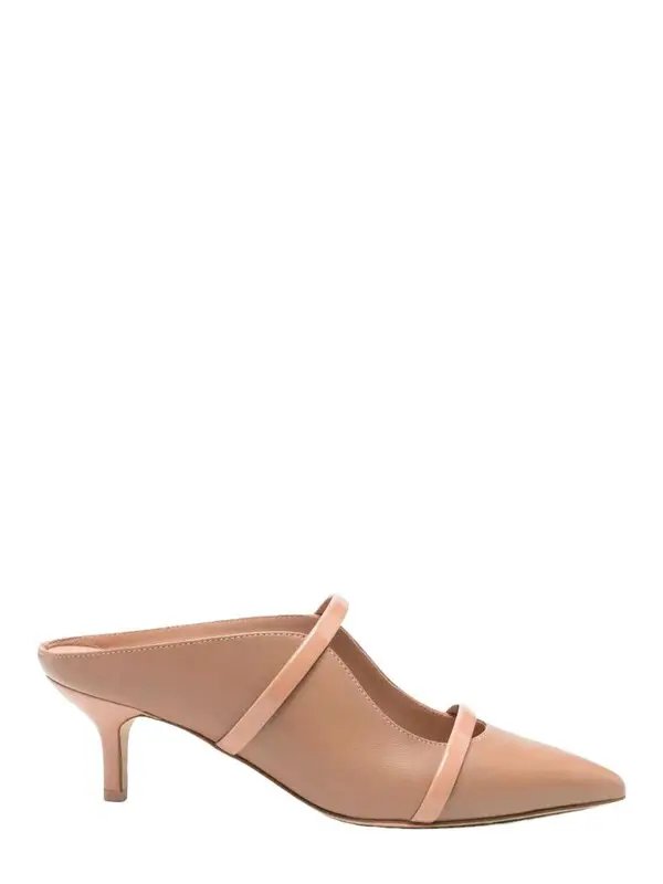 MALONE SOULIERS Maureen Pointed Mules - Neutrals