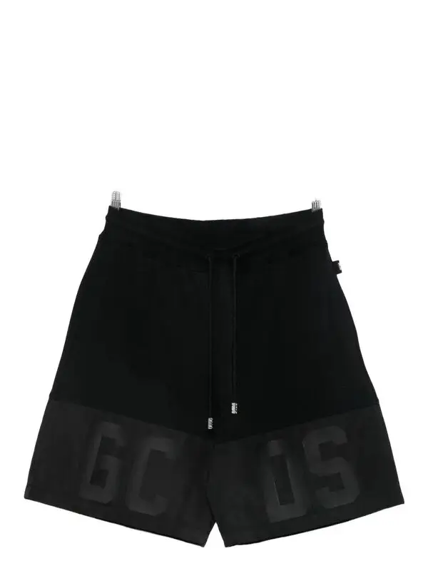 Gcds Logo-detail Shorts - Black
